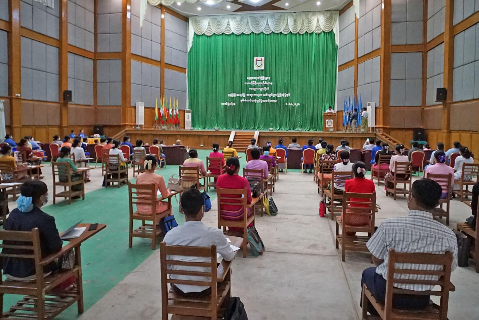 မကွေးတက္ကသိုလ် နည်းပြ သရုပ်ပြ ဆရာ ဆရာမ သစ်လွင်များ ကြိုဆိုပွဲနှင့် မွမ