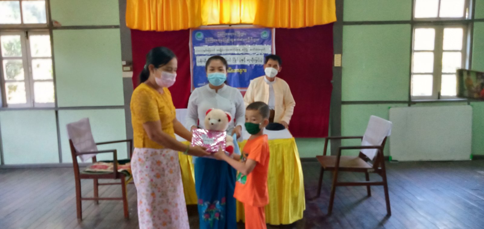 တောင်ဥက္ကလာပမြို့နယ်၌ ၁၀၁ နှစ်မြောက် အမျိုးသားအောင်ပွဲနေ့ အထိမ်းအမှတ်အကြို ပန်းချီဆေးရောင်ခြယ်ပ