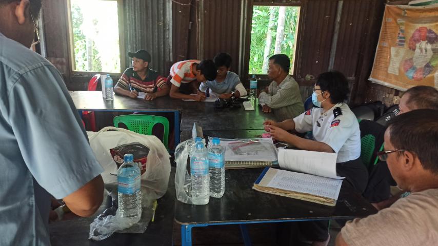 ဝါးခယ်မမြို့နယ်အတွင်းရှိ ကျေးရွာများ၌ ပန်းခင်းစီမံချက်ဖြင့်နိုင