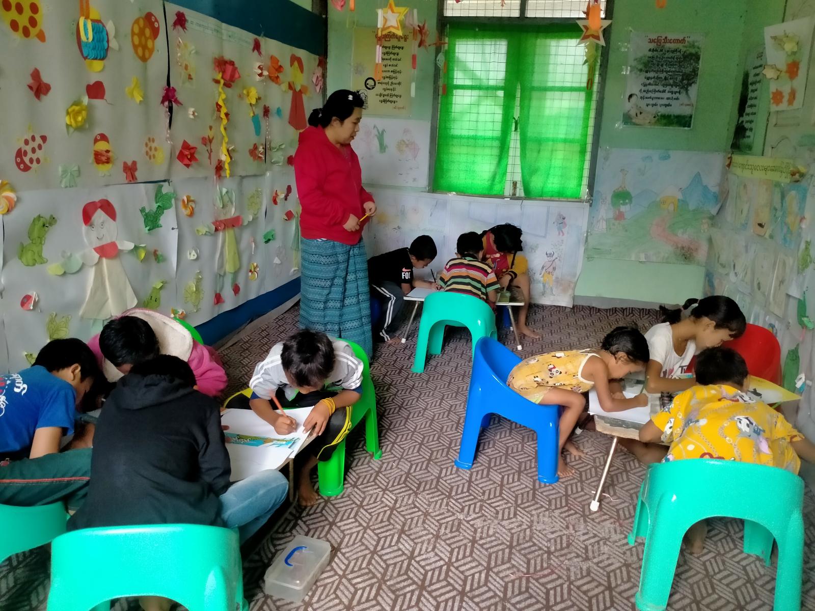 သံတောင်ကြီးမြို့နယ်၊ပြည်သူ့စာကြည့်တိုက်တွင် အမျိုးသားအောင်ပွဲနေ့အထိမ