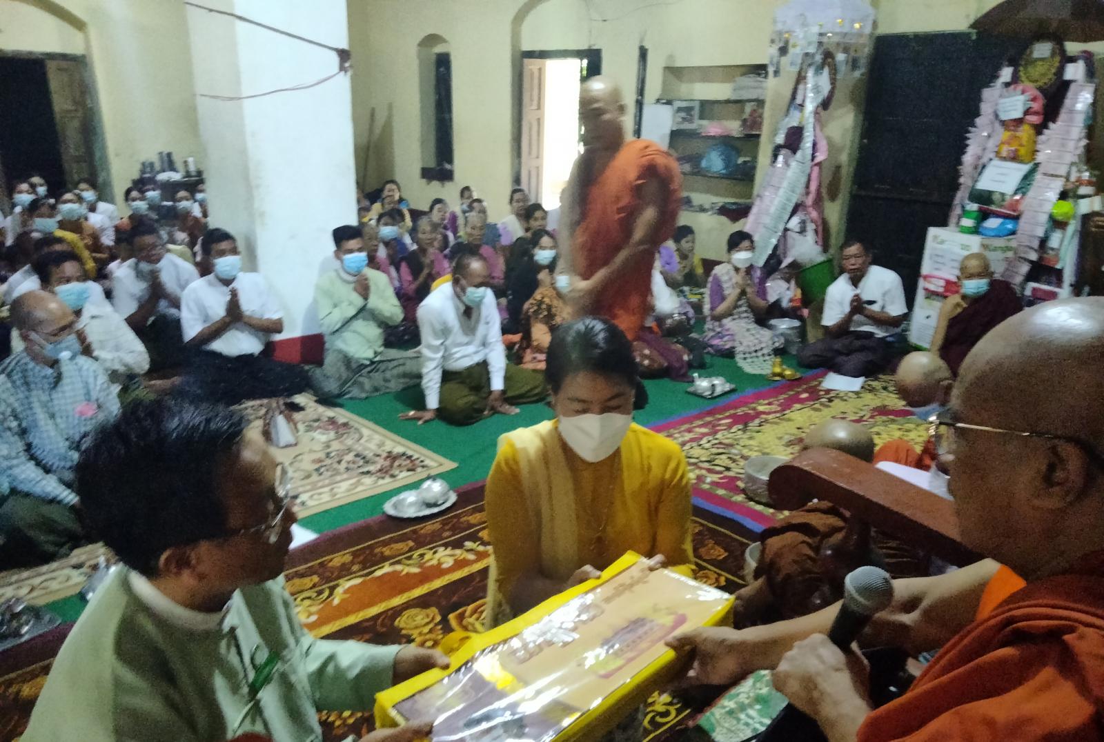 ဆင်ပေါင်ဝဲမြို့နယ်၌ ၃၃ ကြိမ်မြောက် စုပေါင်းမဟာဘုံကထိန်အလှူတော်ပွဲ ကျင်းပ Information And