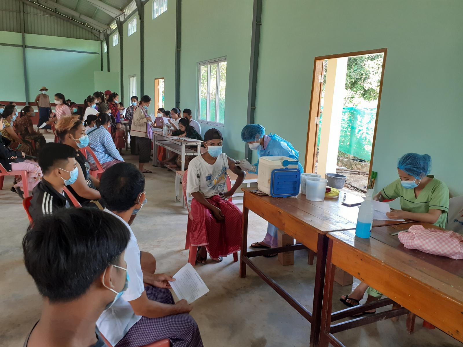 ကျိုက်ဒုံမြို့၌ စတုတ္ထအသုတ် ၊ပထမအကြိမ်အသက် ၁၈ နှစ်နှင့် အထက်၊ပြည်သူ