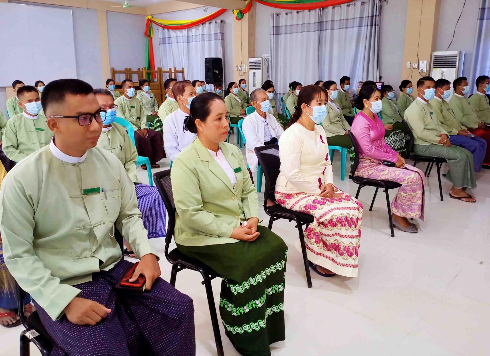 ကျောက်ဖြူမြို့တွင် ၃၃ ကြိမ်မြောက် အထွေထွေအုပ်ချုပ်ရေးဦးစီးဌာန နှစ်ပတ်လည်နေ့ အခမ်းအနားကျင်းပ