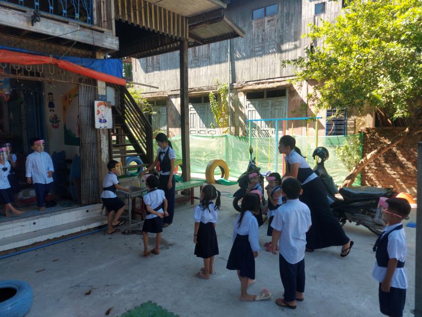 သံဖြူဇရပ်မြို့နယ်တွင် ပုဂ္ဂလိကမူကြိုကျောင်းများ ကိုဗစ် ၁၉ စည်းကမ်းချက်မ