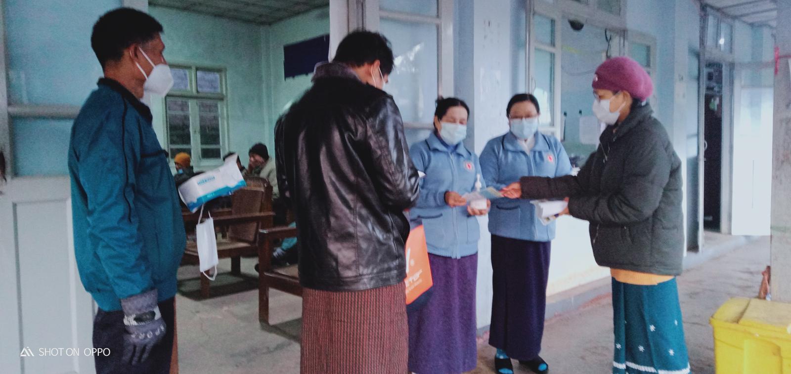 မိုးကုတ် မြို့တွင် ၇၄ နှစ်မြောက် လွတ်လပ်ရေးနေ့ အထိမ်းအမှတ် သတင်းစကားလက