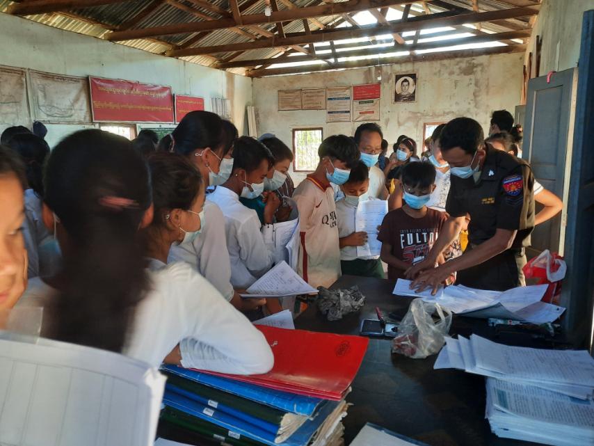 သရက်ချောင်းမြို့နယ် ရေချိုချောင်းကျေးရွာနှင့် ဂုံညှင်းဆိပ်ကျေးရွာတို့တ