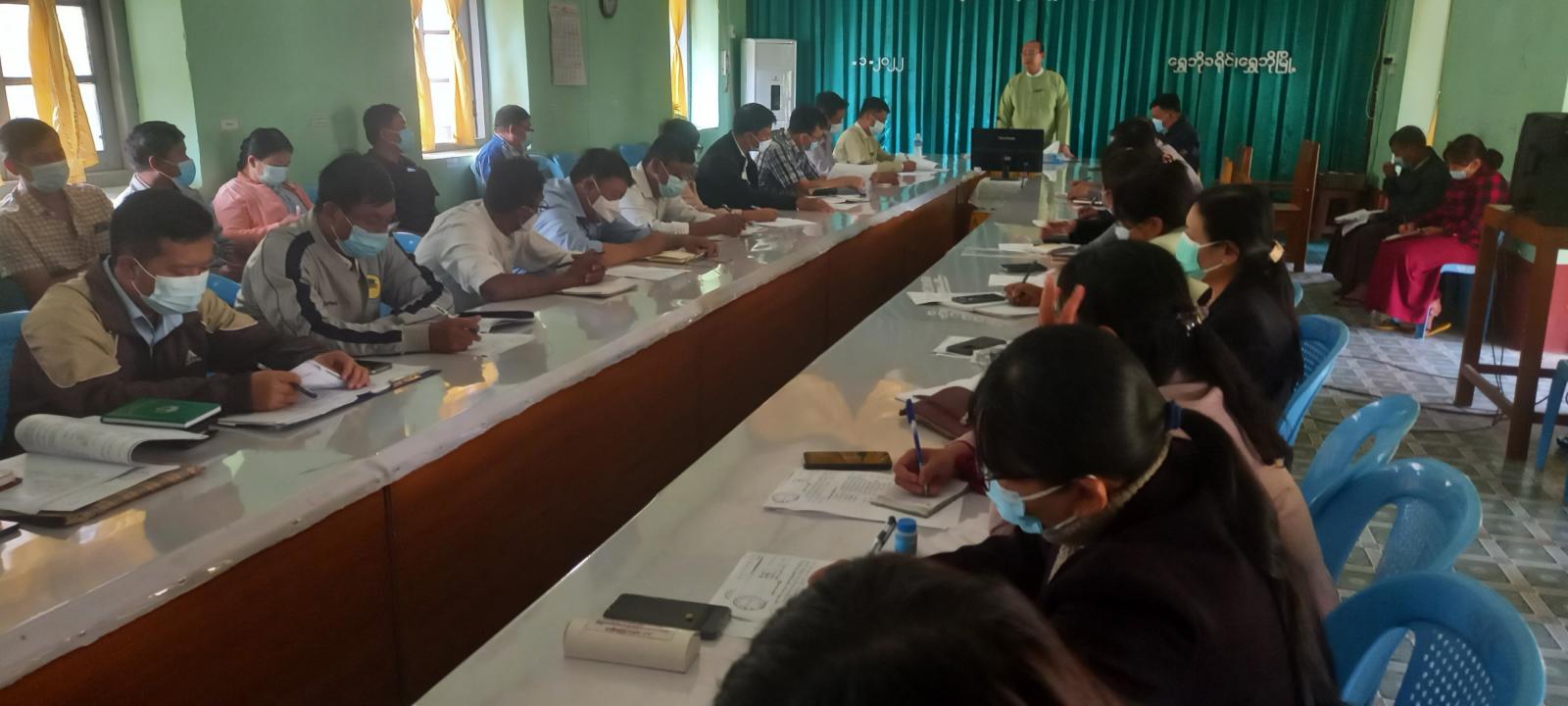 ရွှေဘိုမြို့တွင် ၇၅ နှစ်မြောက် စိန်ရတုပြည်ထောင်စုနေ့ အခမ်းအနား စည