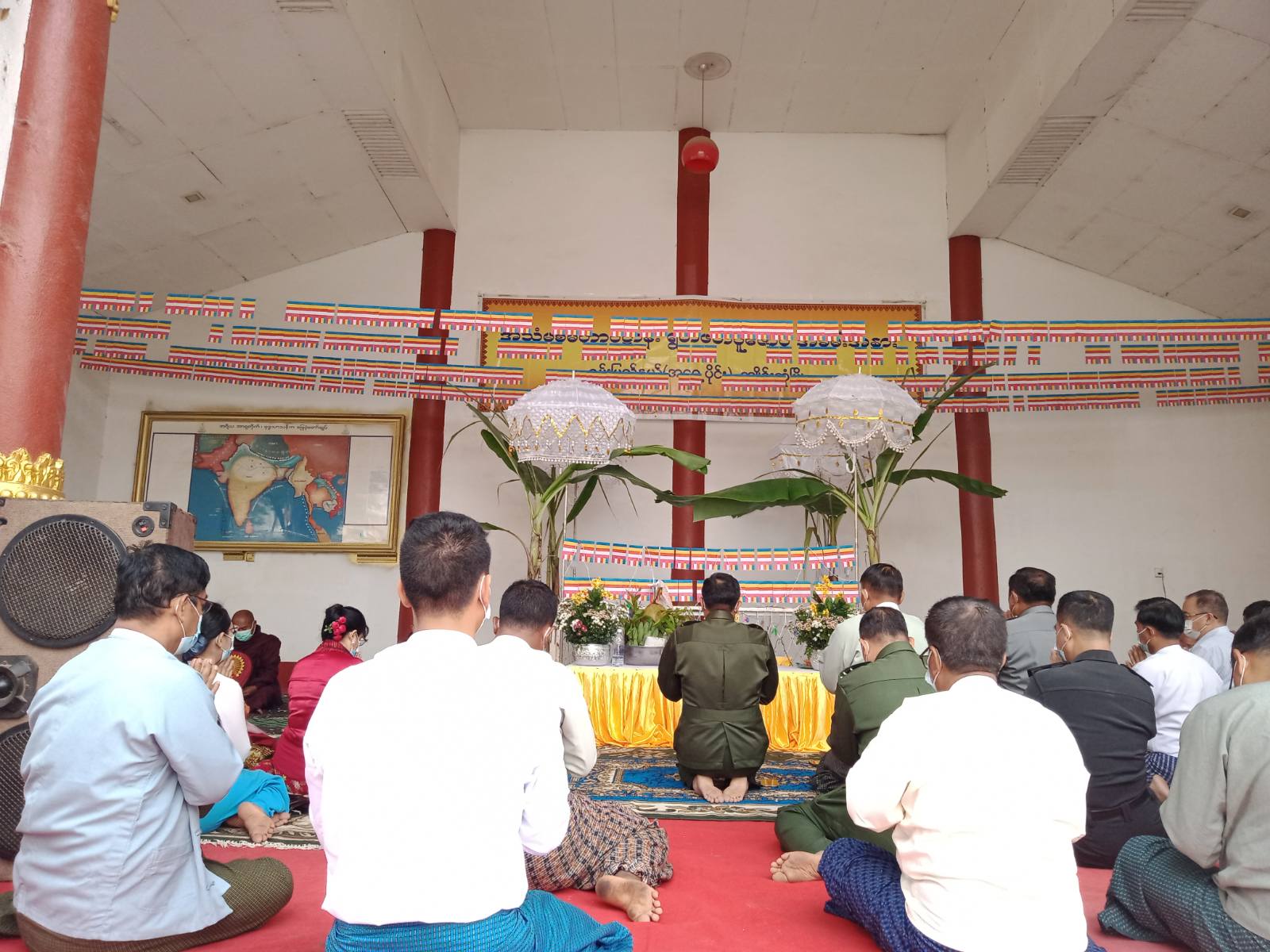 ကျိုင်းတုံမြို့ ခေမရဋ္ဌဗျာဒိတ်ပေး ရပ်တော်မူဘုရားကြီး၌ အသံမစဲမဟာပဋ္ဌာန်း