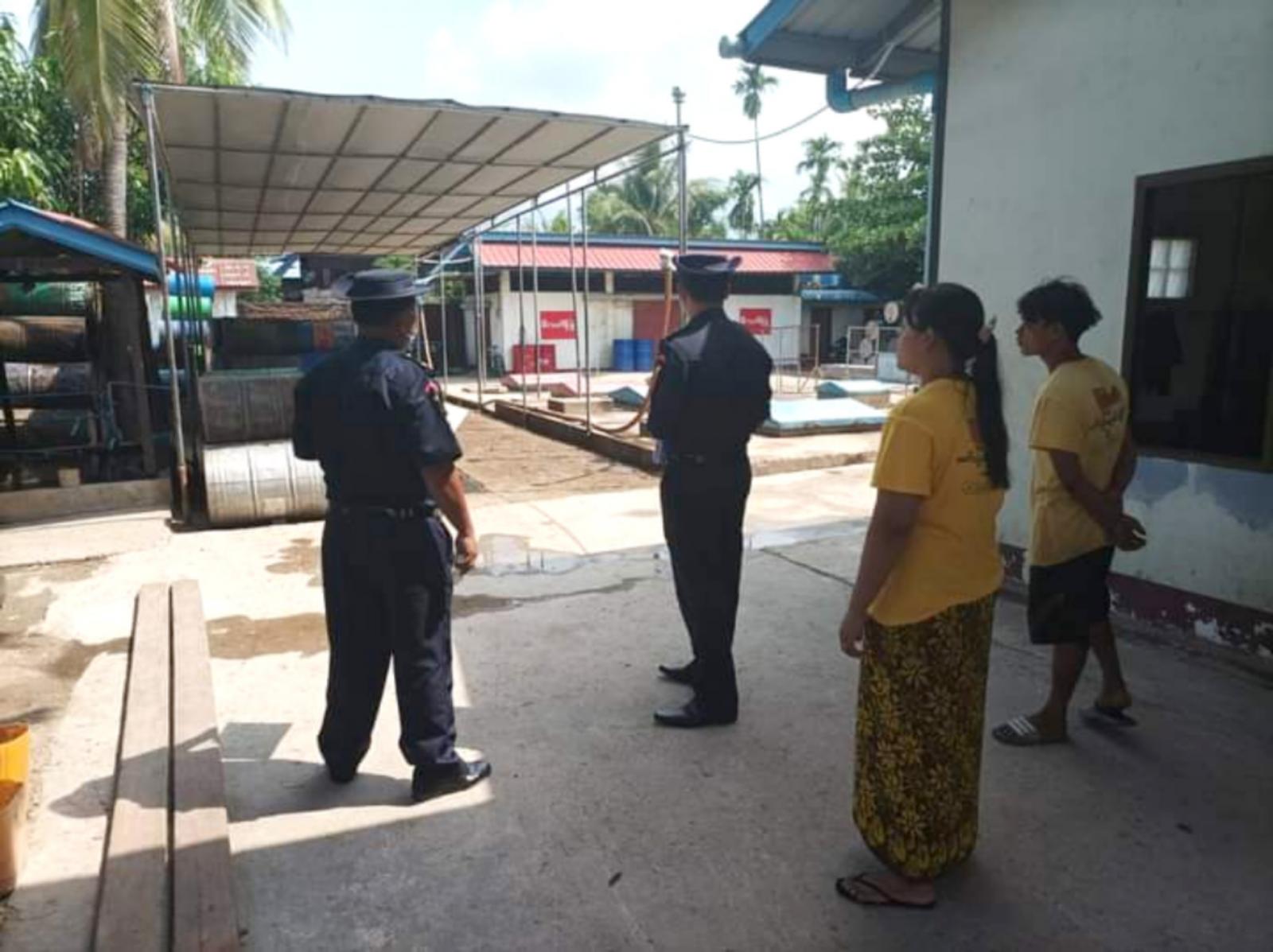 စက်သုံးဆီအရောင်းဆိုင်များ မီးဘေးအန္တရာယ်ကြိုတင်ကာကွယ်ရေး လိုက်လံစစ်ဆေး Information And Public