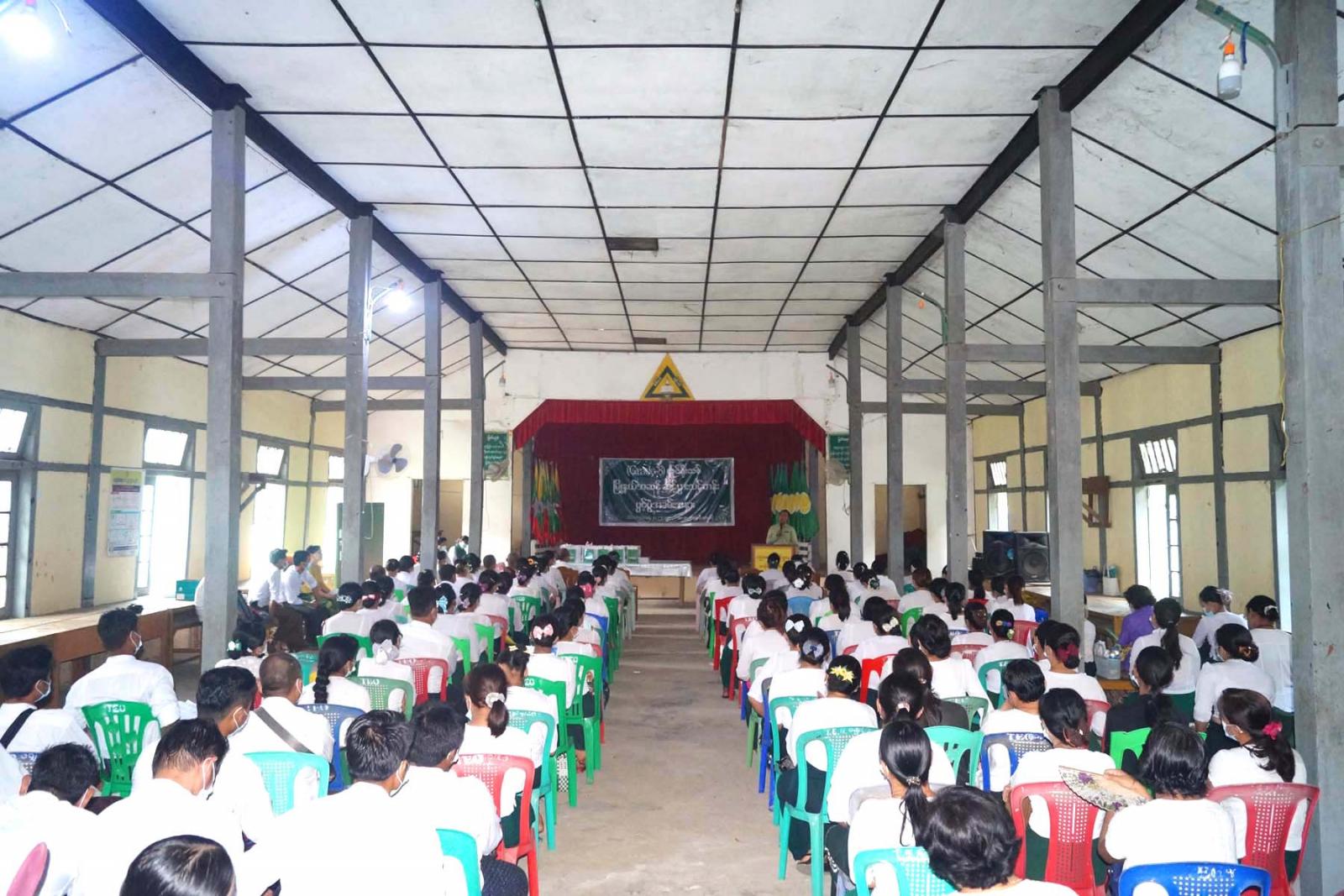 ထန်းတပင်၌ မြို့နယ်အဆင့် Grade 8 သင်ရိုးသစ် ဆင့်ပွားသင်တန်း ဖွင့်လှစ
