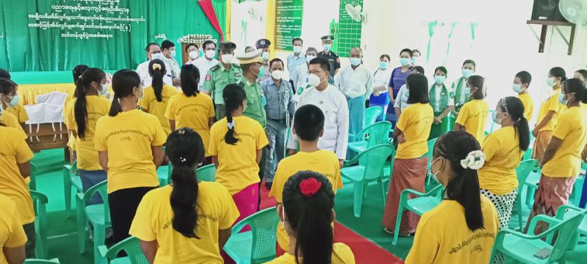 နယ်စပ်ရေးရာဝန်ကြီးဌာန၊ ပညာရေးနှင့်လေ့ကျင့်ရေးဦးစီးဌာနမှ အဆင့်မြင့် အိမ