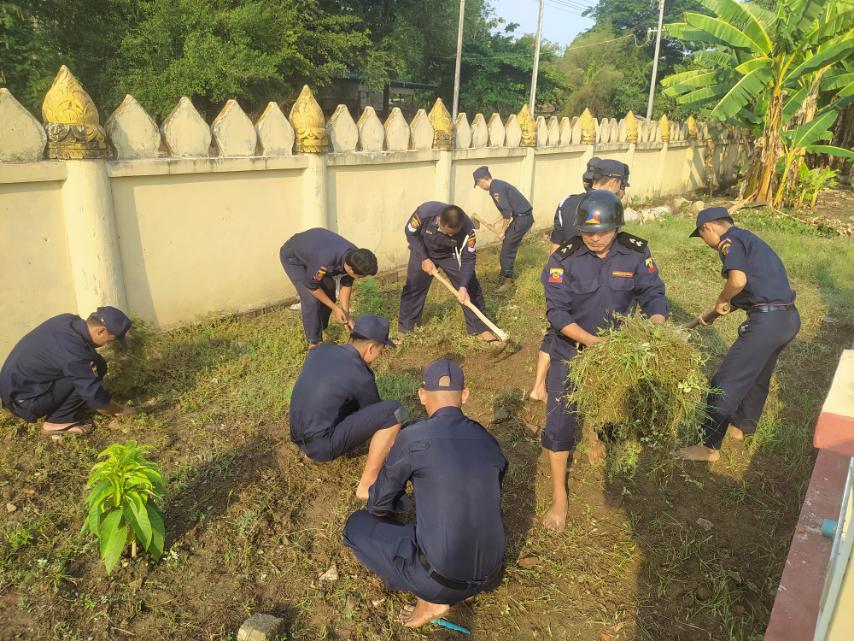 မိုးညိုမြို့နယ်၌ ၇၆ နှစ်မြောက် မြန်မာနိုင်ငံမီးသတ်တပ်ဖွဲ့နေ့ကို က