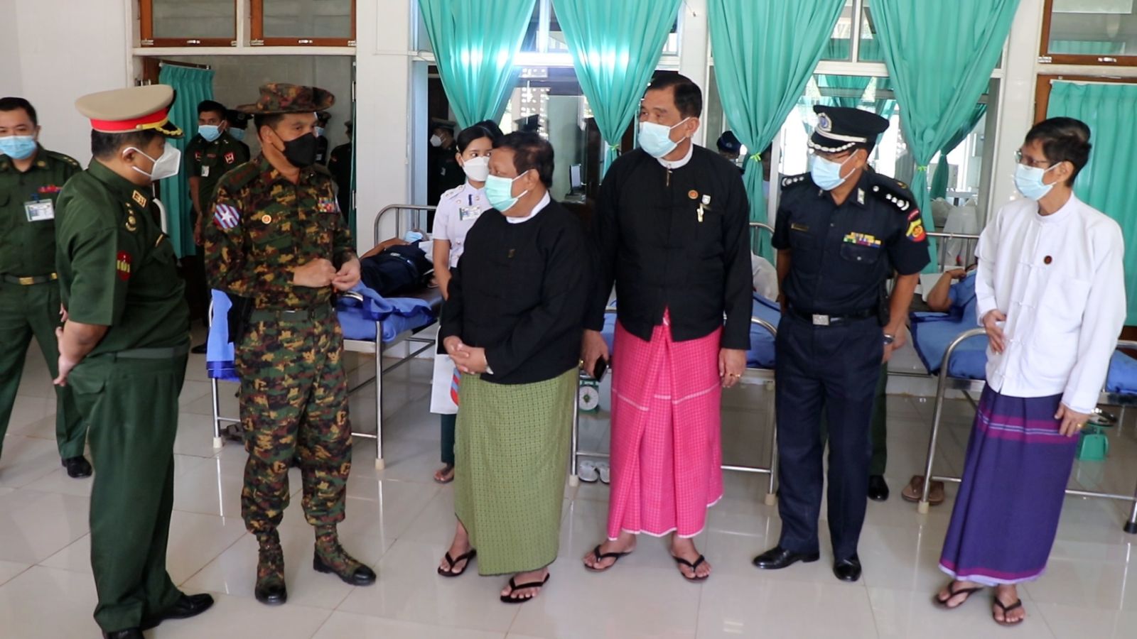 ၇၆ နှစ်မြောက် မြန်မာနိုင်ငံ မီးသတ်တပ်ဖွဲ့နေ့ကို ကြိုဆိုဂုဏ်ပြုသောအားဖ