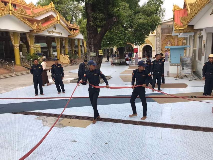၇၆ နှစ် မြောက် မြန်မာနိုင်ငံ မီးသတ်တပ်ဖွဲ့နေ့အား ကြိုဆို ဂုဏ်ပ