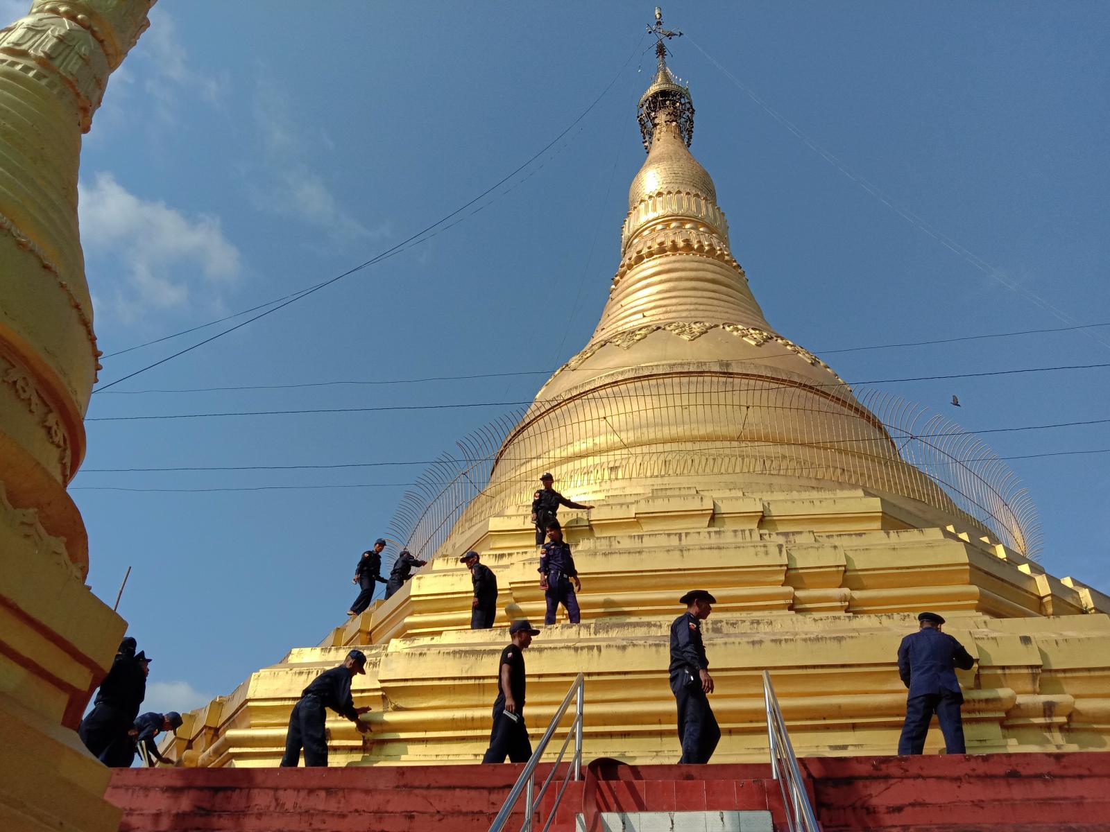 ဒေးဒရဲမြို့၌ ၇၆ နှစ်မြောက် မြန်မာနိုင်ငံမီးသတ်တပ်ဖွဲ့နေ့အကြို ပြည