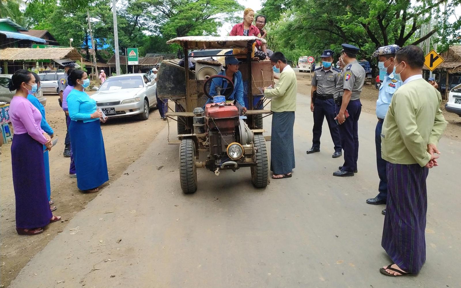 ရေကြည်မြို့နယ်တွင် ယာဉ်စည်းကမ်း၊ လမ်းစည်းကမ်း လိုက်နာဆောင်ရွက်ရေးနှင့