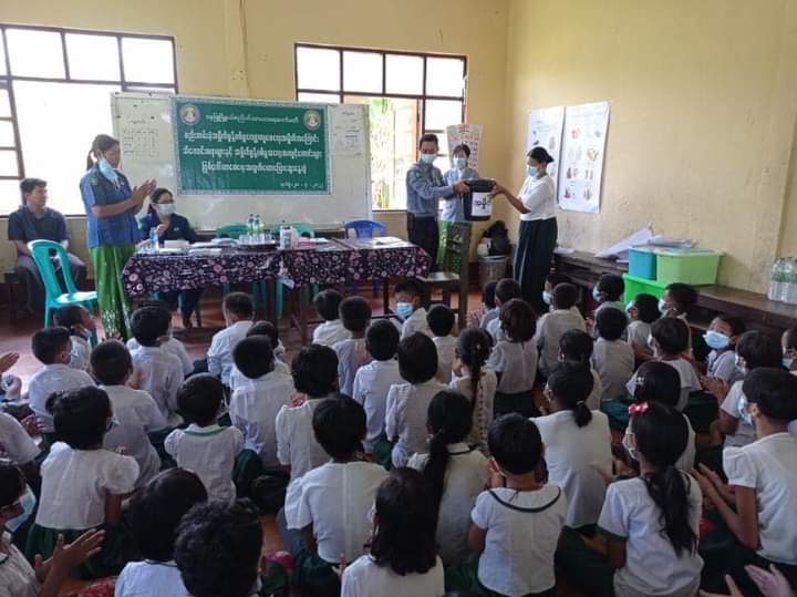 ဓနုဖြူမြို့နယ်တွင် စည်းကမ်းမဲ့ အမှိုက်စွန့်ပစ်မှုလျော့ကျစေရေး