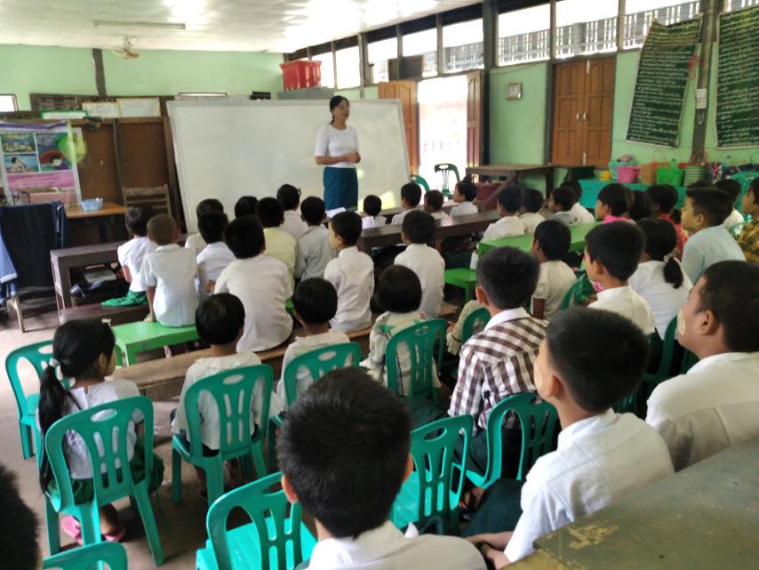 ကဝမြို့နယ်၌ ၇၅ နှစ်မြောက် အာဇာနည်နေ့ အထိမ်းအမှတ် ဟောပြောပွဲ၊ နံရံကပ