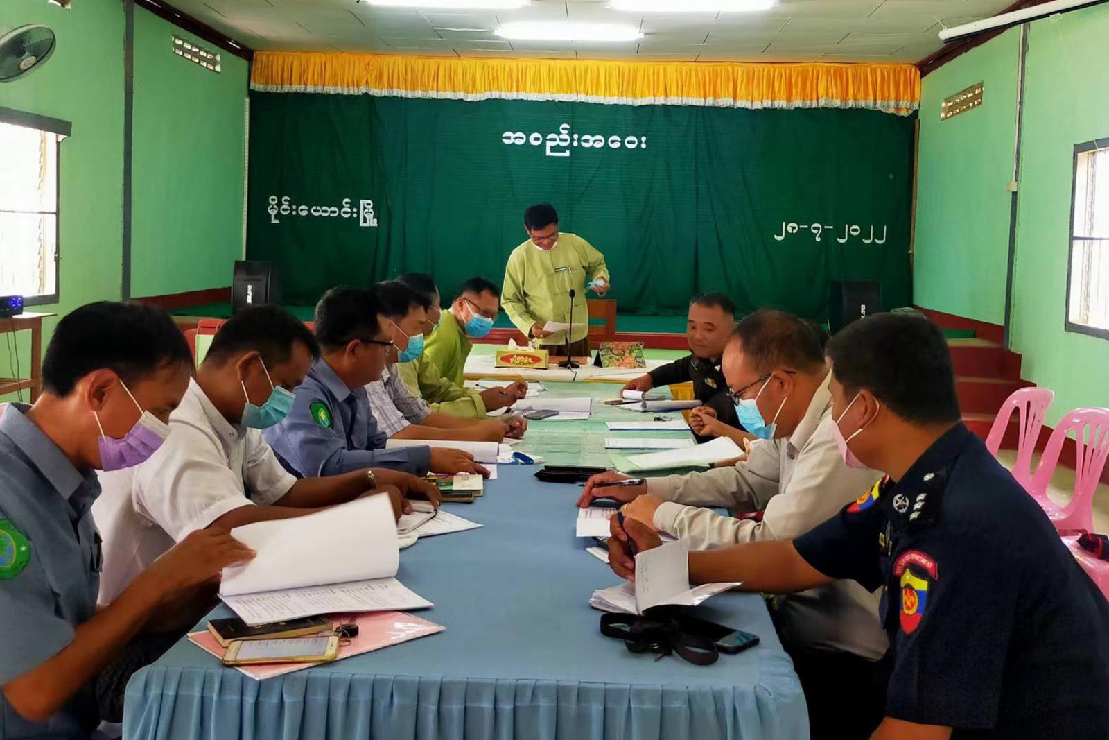 မိုင်းယောင်းတွင် ခရိုင်အဆင့် ဆို၊ က၊ ရေး၊ တီးပြိုင်ပွဲ ကျင်းပ