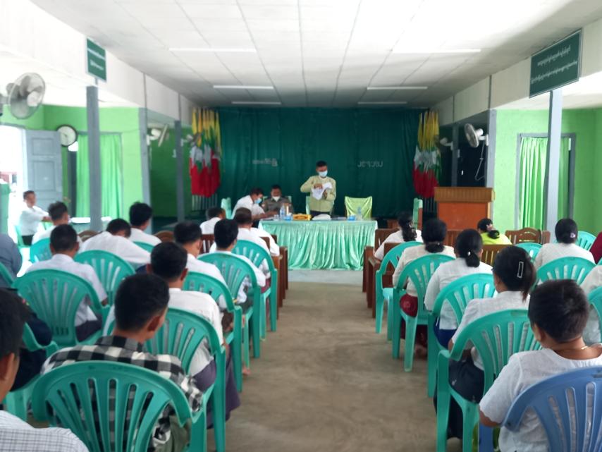 သာပေါင်းမြို့နယ်တွင် ဒေသဖွံ့ဖြိုးတိုးတတ်ရေး မြို့နယ်စီမံအုပ်ချုပ်ရေးအဖ