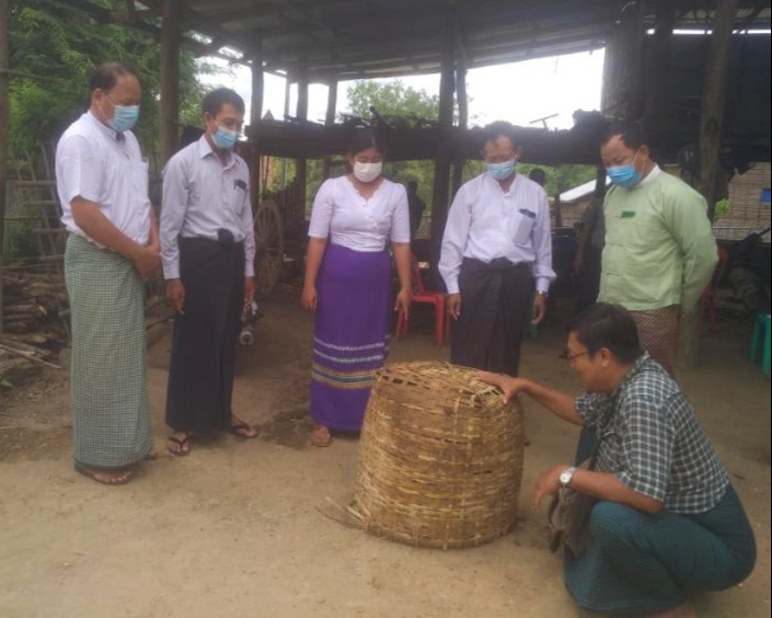 မင်းလှမြို့နယ်တွင် မူးယစ်ဆေးဝါး အစားထိုး မွေးမြူရေး လုပ်ကိုင်နိုင်ရန်အတွက် ဒေသကြက်ကောင်ရေ ၁၀၀ န