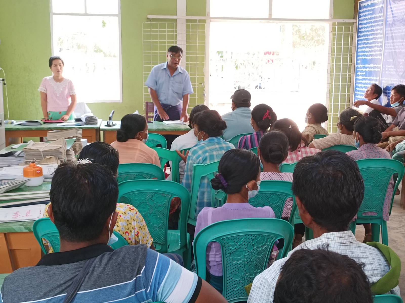 တောင်သာမြို့နယ်တွင် ၂၀၂၂ မိုးရာသီစိုက်ပျိုးစရိတ်ချေးငွေများ ဆက်လက်ထုတ်ခ