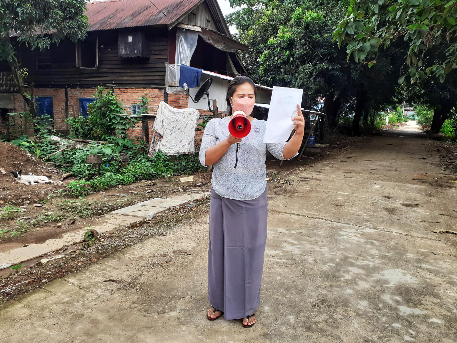 ကျိုက်ဒုံမြို့၌ ကိုဗစ် ၁၉ အိုမီခရွန်မျိုးကွဲ B 4 B 5 ရောဂါပိုး ကြိုတင်ကာကွယ်နိုင်စေရေး