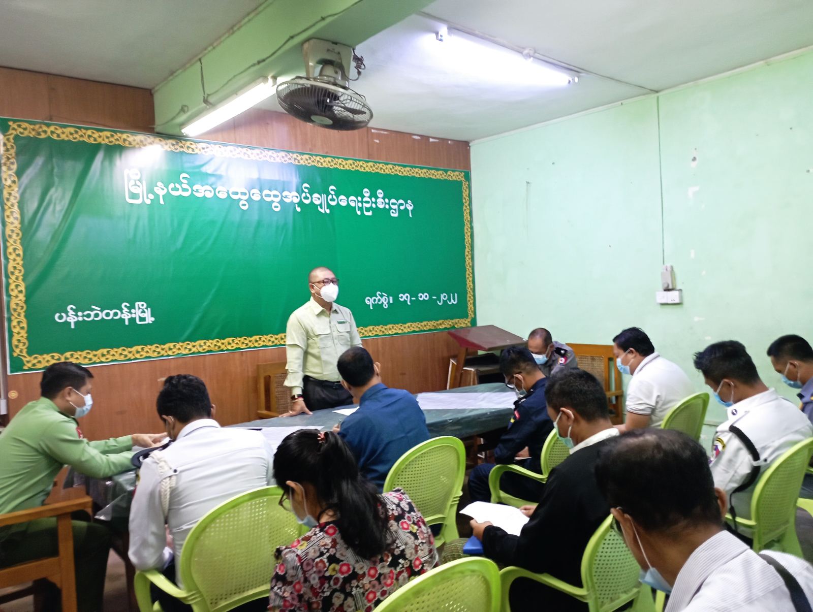 ပန်းဘဲတန်းမြို့နယ်အတွင်း ယာဉ်အန္တရာယ်၊ လမ်းအန္တရာယ်ကင်းရှင်းစေရေးအတွက