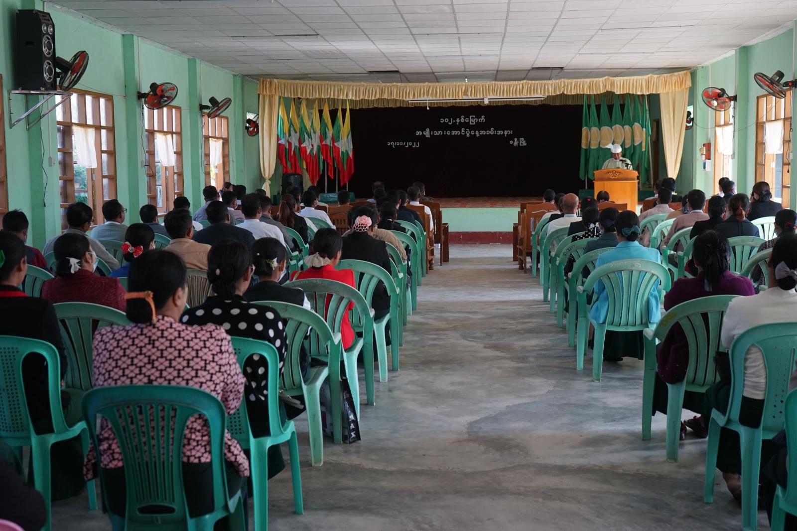 ခန္တီးမြို့တွင် ၁၀၂ နှစ်မြောက် အမျိုးသားအောင်ပွဲနေ့ အခမ်းအနားကျင်းပ