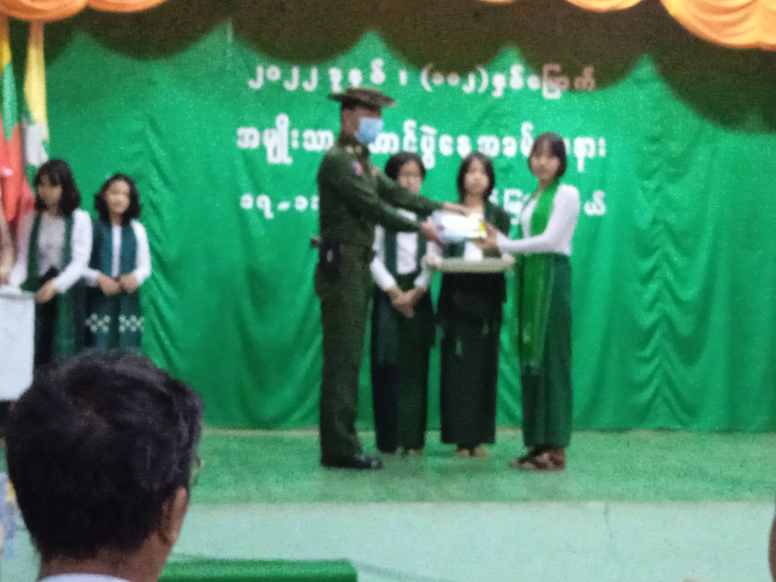 ဆိပ်ဖြူမြို့၌ ၁၀၂ နှစ်မြောက် အမျိုးသားအောင်ပွဲနေ့အထိမ်းအမှတ် အခမ်းအနား
