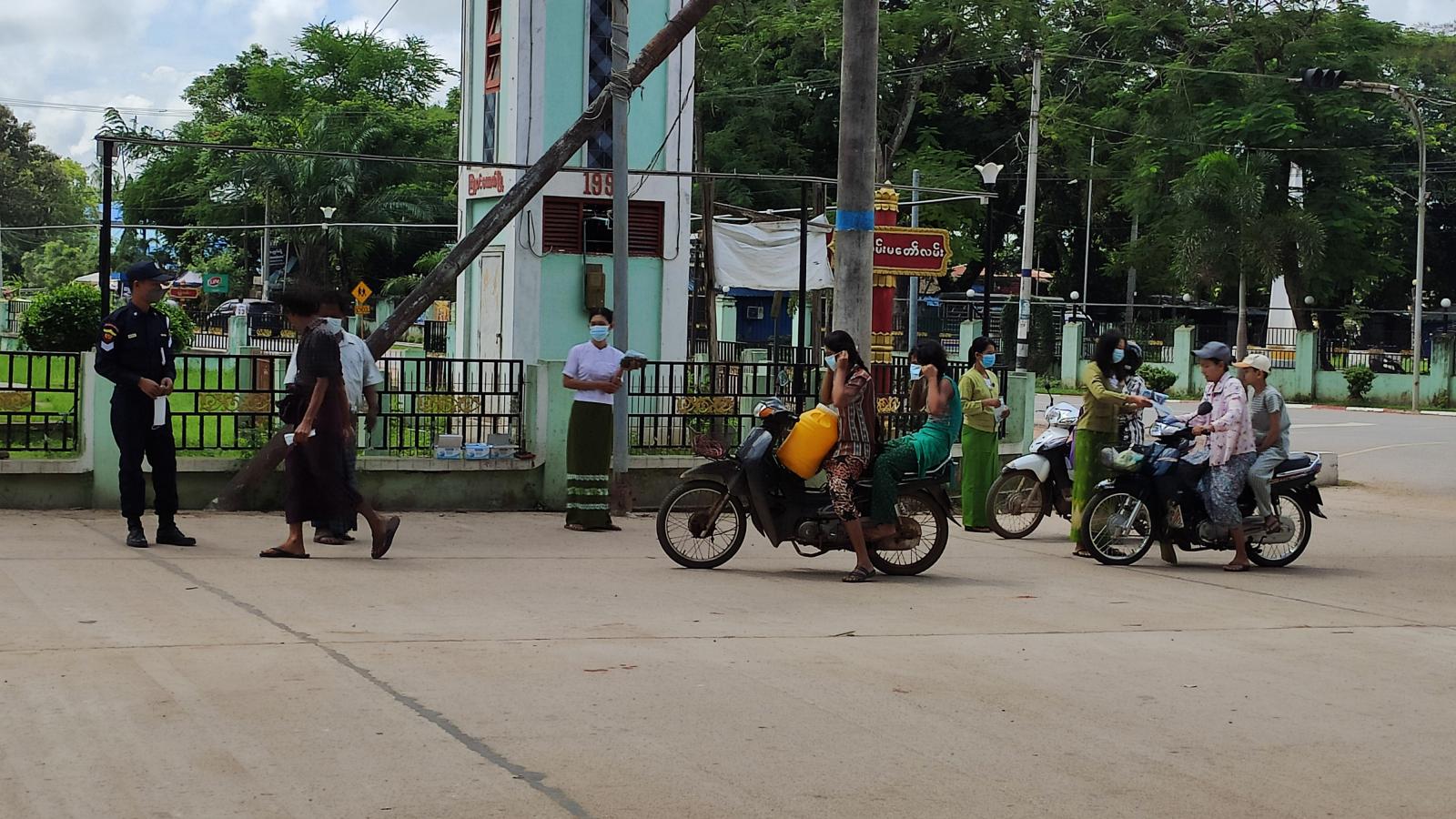 ကြို့ပင်ကောက်မြို့နယ်တွင် ကိုဗစ် ၁၉ မျိုးရိုးဗီဇပြောင်းရောဂါပိုး ထိန်းခ