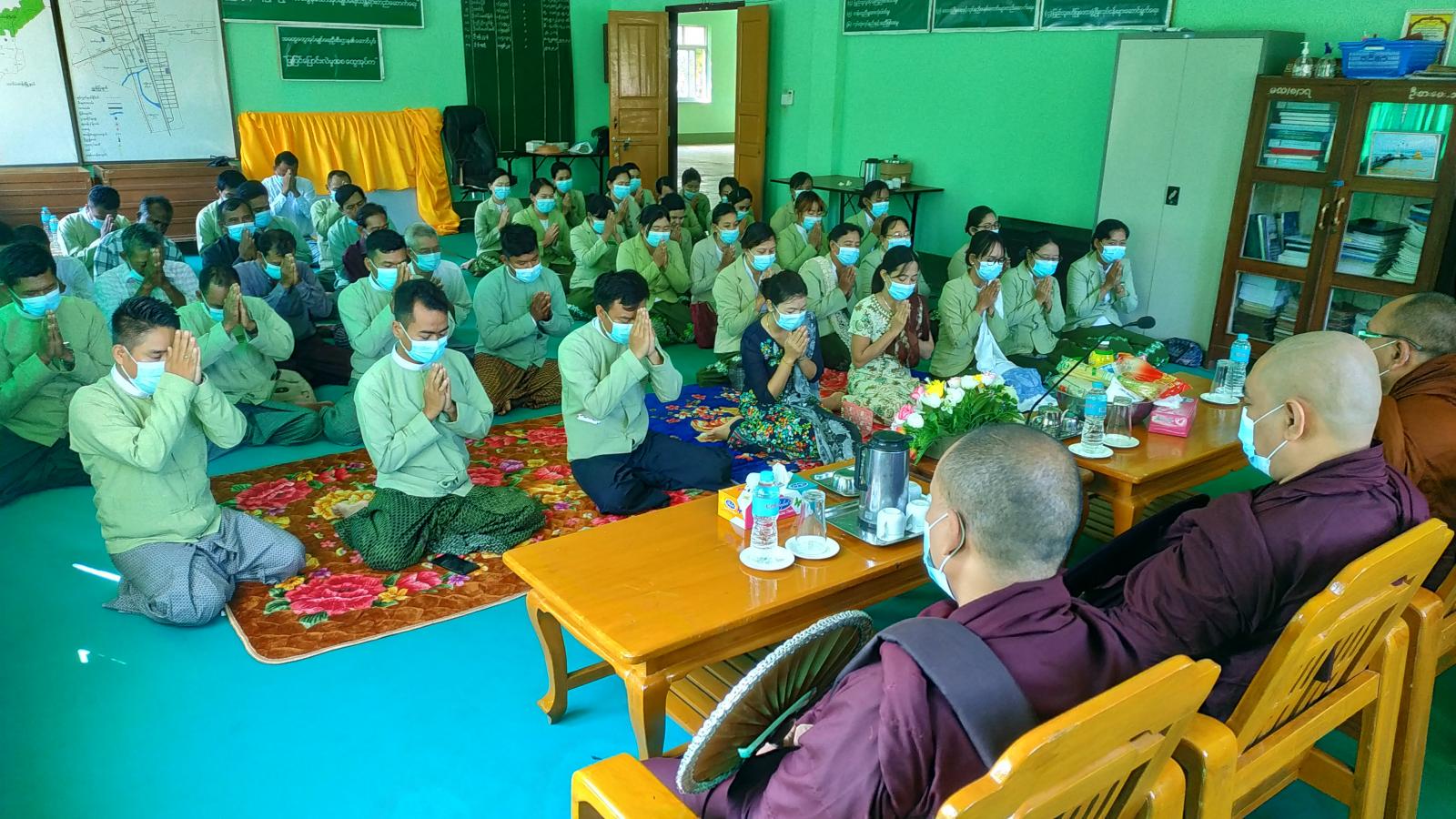 မင်းလှမြို့နယ်တွင် အထွေထွေအုပ်ချုပ်ရေးဦးစီးဌာန ၃၄ နှစ်မြောက် အထိမ်းအမှတ် နှစ်ပတ်လည်နေ့ အခမ