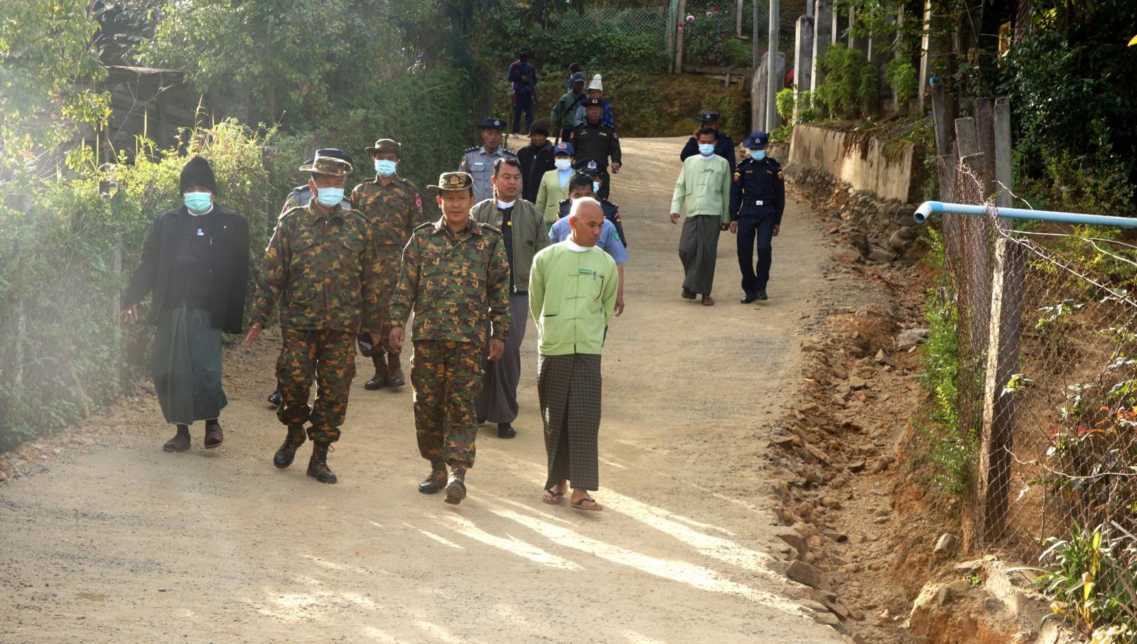၇၅ နှစ်မြောက် စိန်ရတုလွတ်လပ်ရေးနေ့အထိမ်းအမှတ် ကတ္တရာလမ်းသစ်ဖွင့်ပွဲအခမ