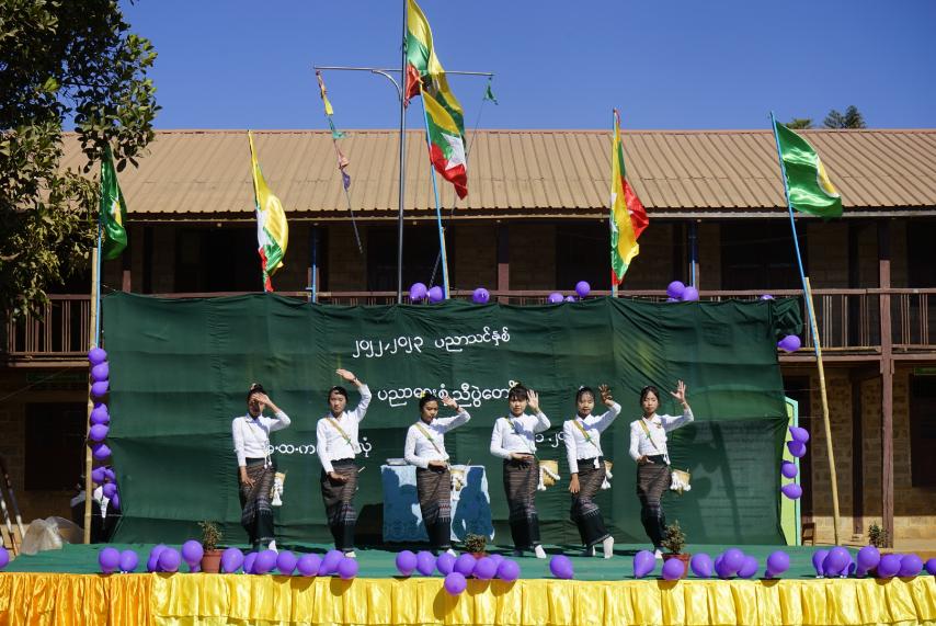 ပင်လုံမြို့ အမှတ် ၃ အခြေခံပညာအထက်တန်းကျောင်း၌ ပညာရေးစုံညီပွဲတော်နှင့