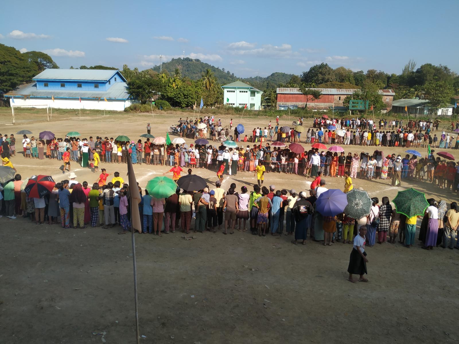 ၇၅ နှစ်မြောက် စိန်ရတုလွတ်လပ်ရေးနေ့ အထိမ်းအမှတ် အားကစားပြိုင်ပွဲမ