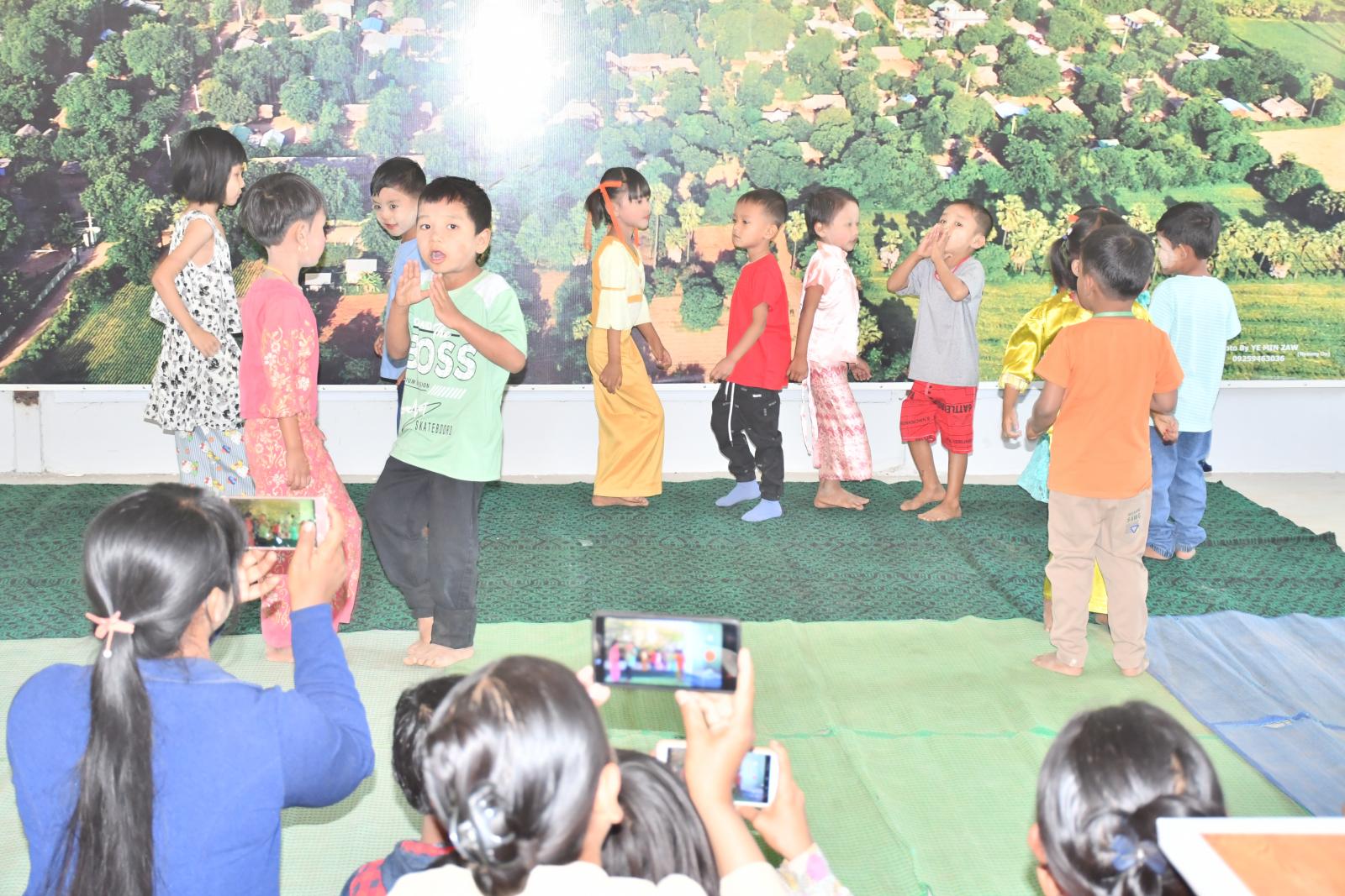 ၇၆ နှစ်မြောက် ပြည်ထောင်စုနေ့ကို ကြိုဆိုဂုဏ်ပြုသောအားဖြင့် ညောင်ဦးမ
