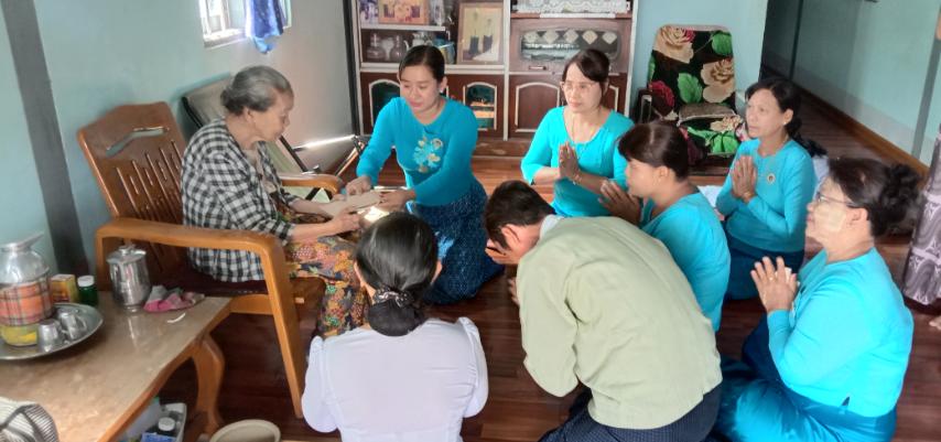 ဒေးဒရဲမြို့၌ အသက် ၈၅ နှစ်နှင့်အထက် ဘိုးဘွားများ လက်ဝယ်အရောက် လူမ