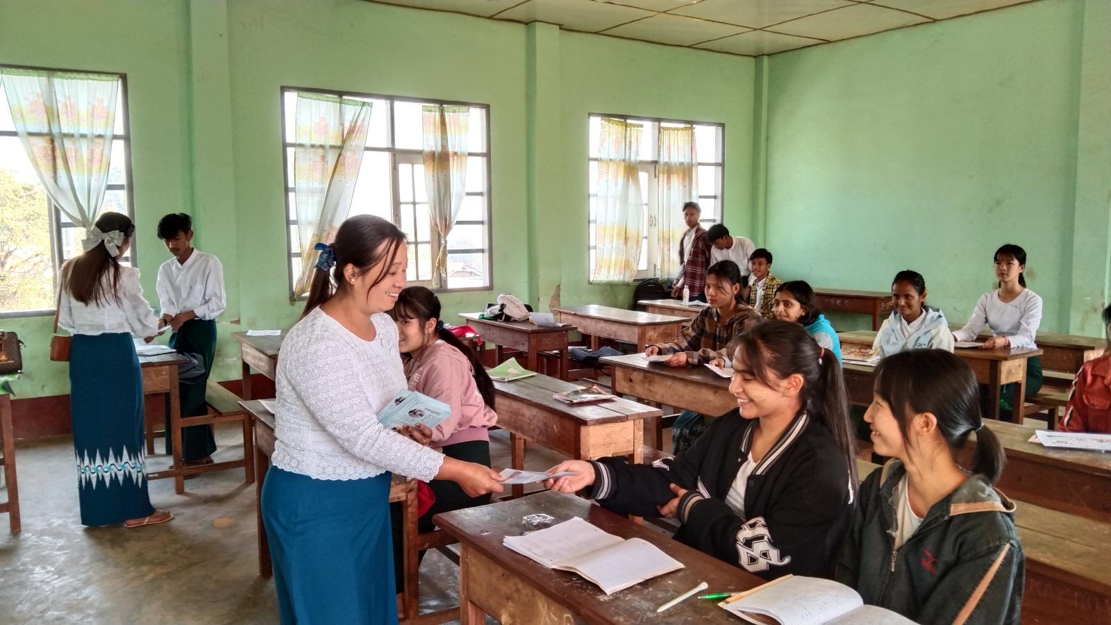 နမ္မတူမြို့နယ်တွင် ၇၆ နှစ်မြောက် ပြည်ထောင်စုနေ့အထိမ်းအမှတ် သတင်းစကားလက