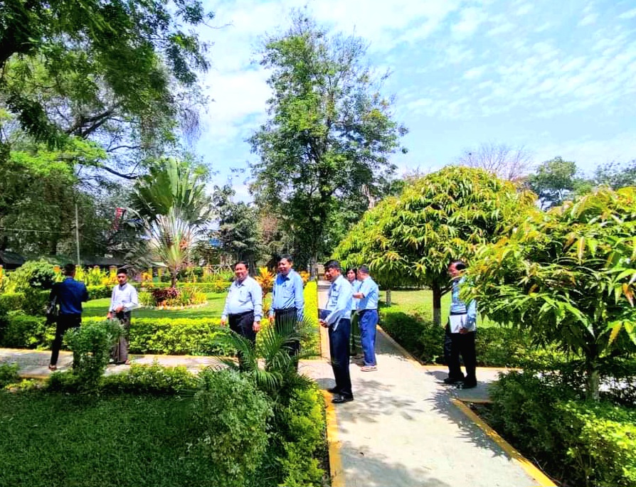 ပွင့်ဖြူမြို့နယ်အတွင်း မြို့ပြဖွံ့ဖြိုးရေးနှင့် သန့်ရှင်းသာယာလှပရေးလုပ်ငန်း ဆောင်ရွက်ထားရှိမ