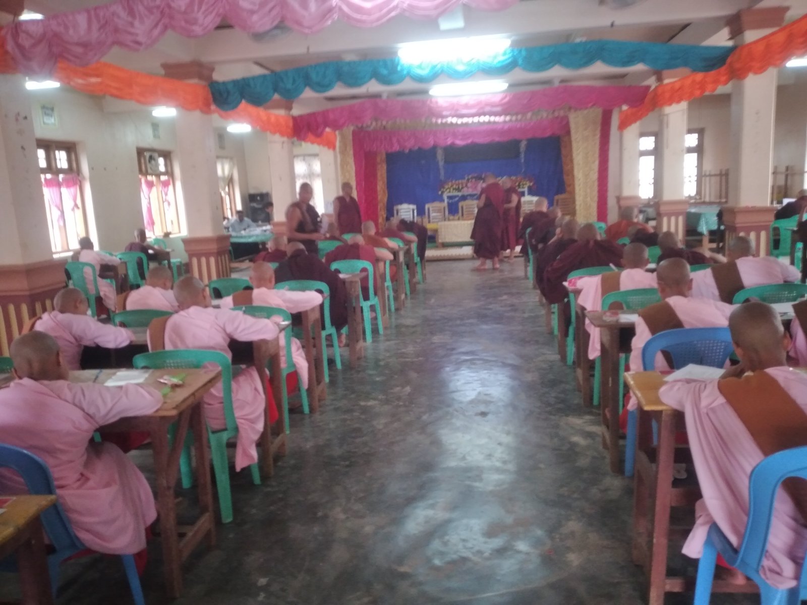 နောင်ချိုမြို့နယ်တွင် ၂၀၂၃ ခုနှစ် အစိုးရပါဠိပထမပြန်စာမေးပွဲ စတင်ဖြေဆို