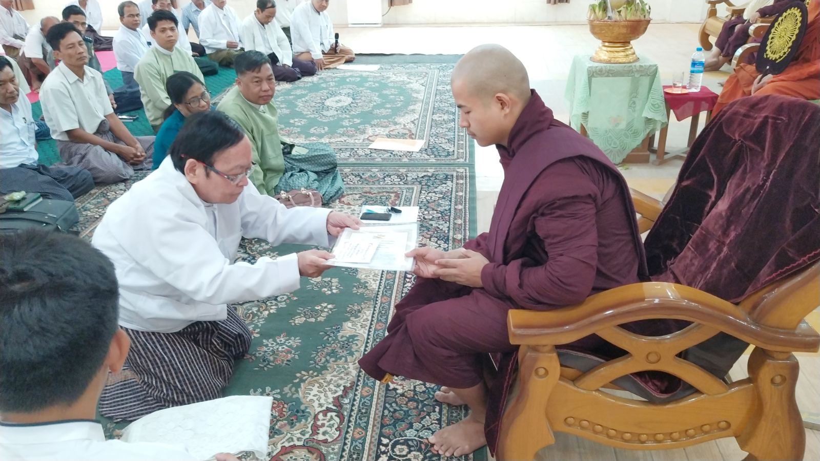 ပေါင်းတည်မြို့နယ်၌ ၇၅ ကြိမ်မြောက် စိန်ရတု စူဠဘွဲ့နှင်းသဘင် အခမ်းအနားက