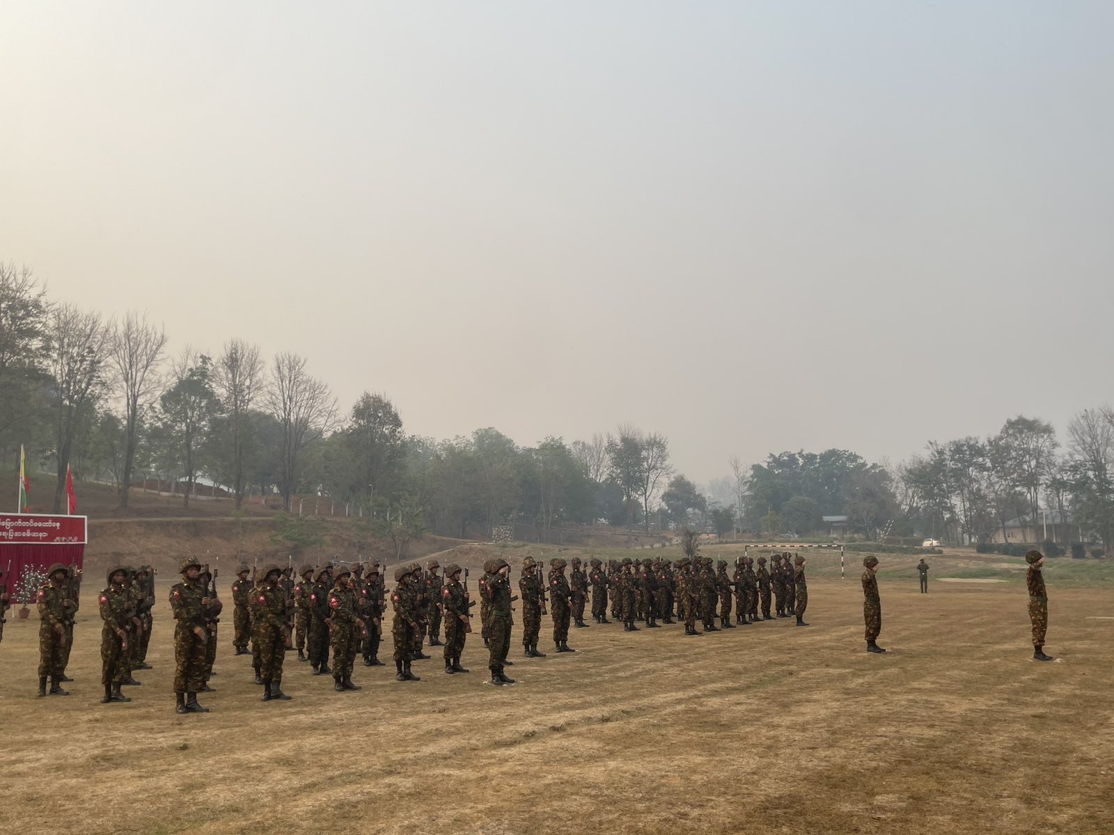 မိုင်းခတ်၌ ၇၈ နှစ်မြောက် တပ်မတော်နေ့စစ်‌ရေးပြအခမ်းအနားကျင်းပ
