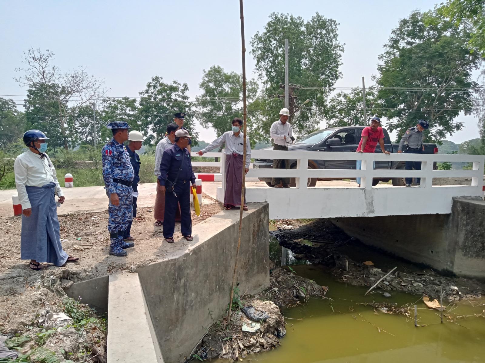 ဆိပ်ကြီးခနောင်တိုမြို့နယ်အတွင်း ၂၀၂၂ ၂၀၂၃ ဘဏ္ဍာနှစ် တည်ဆောက်ရေး လုပ်ငန
