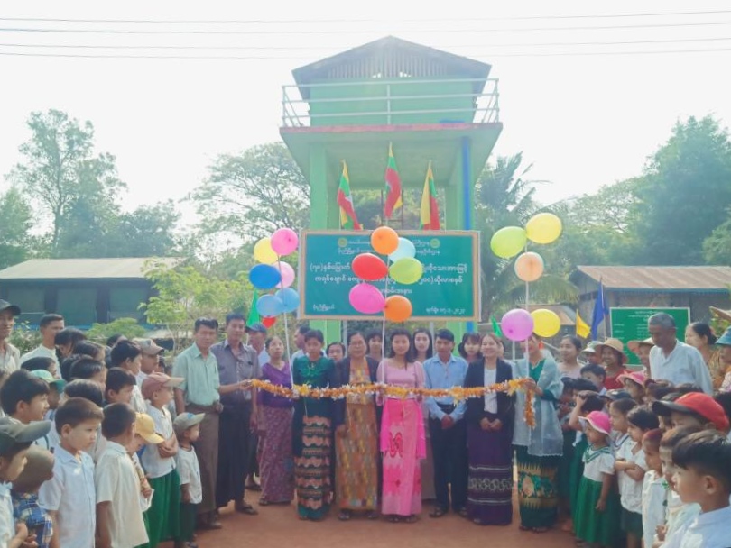 ၇၈ နှစ်မြောက် တပ်မတော်နေ့ကို ဂုဏ်ပြုကြိုဆိုသောအားဖြင့် စက်ရေတွင်းဆိုလာ