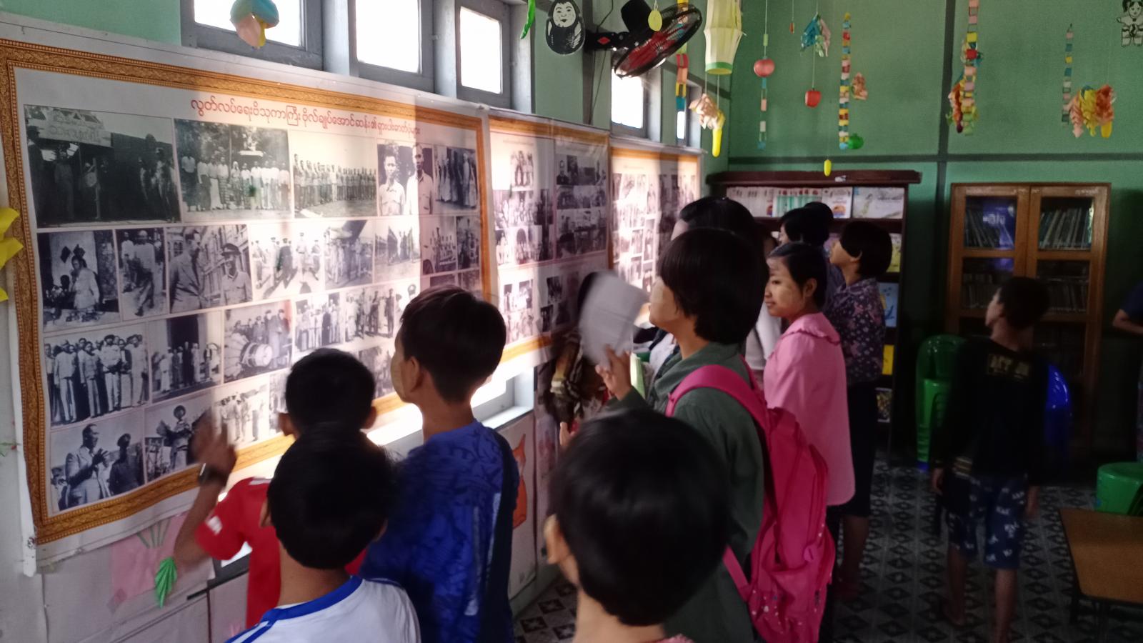 ကန့်ဘလူမြို့၌ ၇၈ နှစ်မြောက် တပ်မတော်နေ့ကို ကြိုဆိုဂုဏ်ပြုသောအားဖြင့