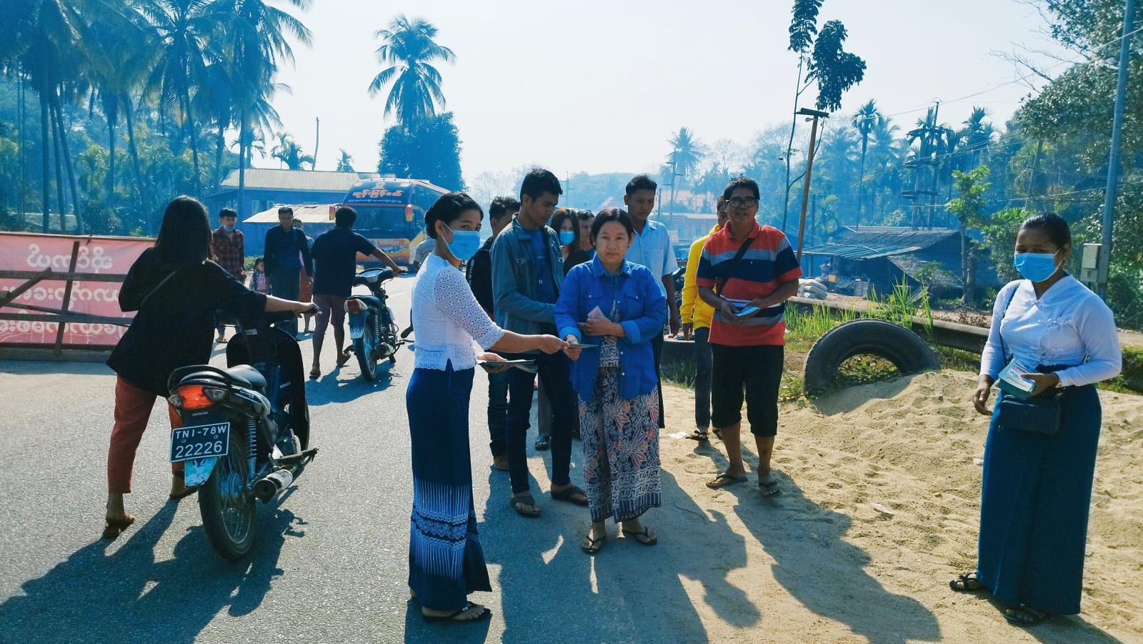 ကလိန်အောင်မြို့တွင် ၇၈ နှစ်မြောက် တပ်မတော်နေ့ သတင်းစကားလက်ကမ်းစာစောင