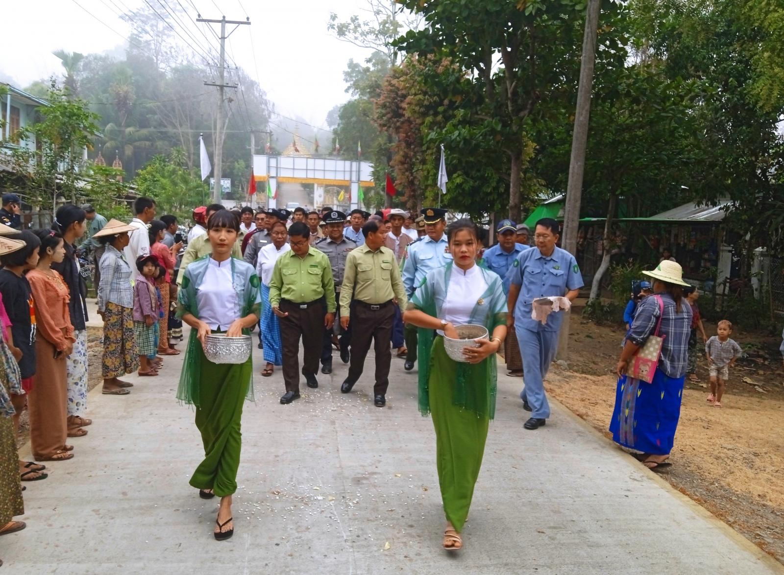 ၇၈ နှစ်မြောက် တပ်မတော်နေ့ကို ကြိုဆိုဂုဏ်ပြုသောအားဖြင့် ထူးကြီးမြို့