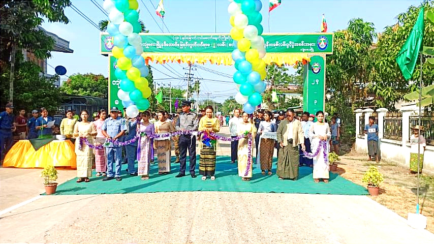 ဝါးခယ်မမြို့နယ်၌ ၇၈ နှစ်မြောက် တပ်မတော်နေ့ကို ဂုဏ်ပြုသောအားဖြင့် ကွန