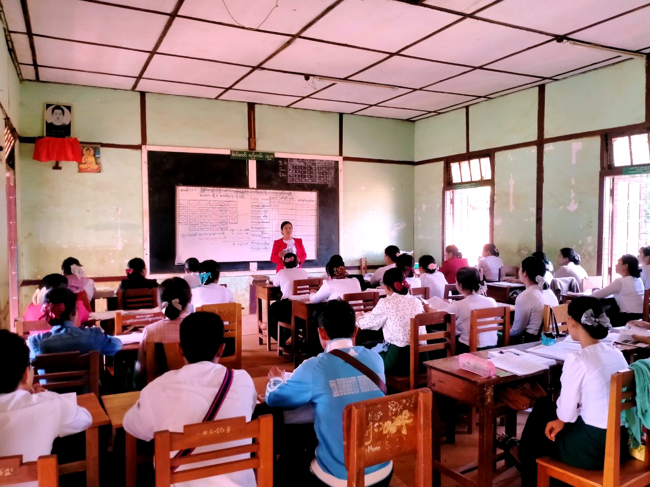 မိုးနဲမြို့နယ်၌ မူလတန်းအဆင့် ဘာသာရပ်စွမ်းရည်မြှင့် ဆွေးနွေးပွဲကျင်းပ Information And Public