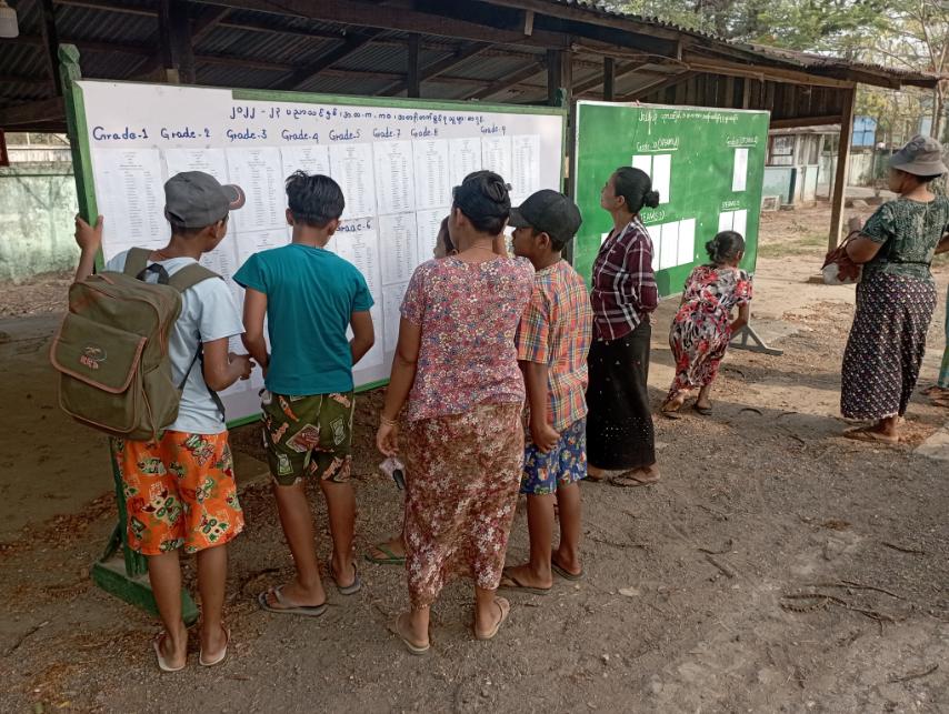 ကဝမြို့နယ်တွင် ၂၀၂၂ ၂၀၂၃ ခုနှစ်၊ ပညာသင်နှစ်၏ အခြေခံပညာကျောင်းများမှ အတန